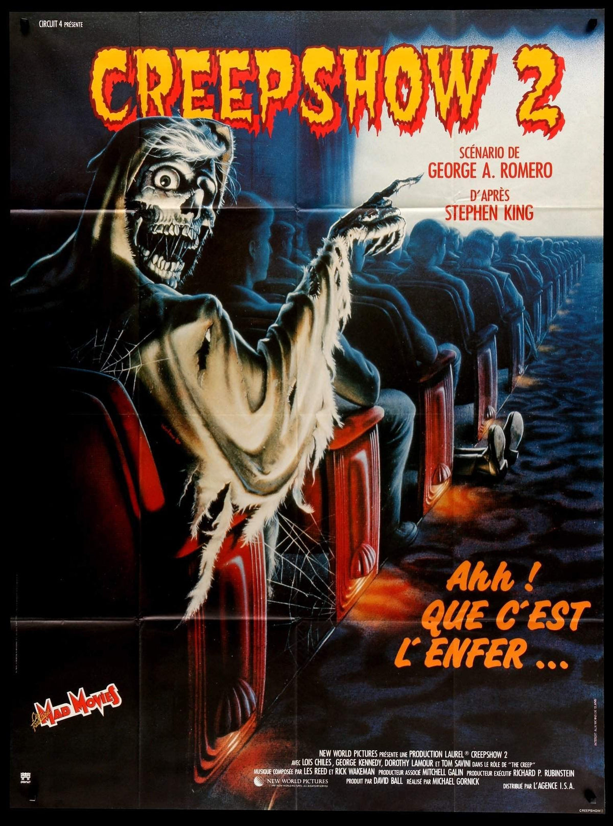 Creepshow 2 (1987) Original French Grande Movie Poster - Original Film ...