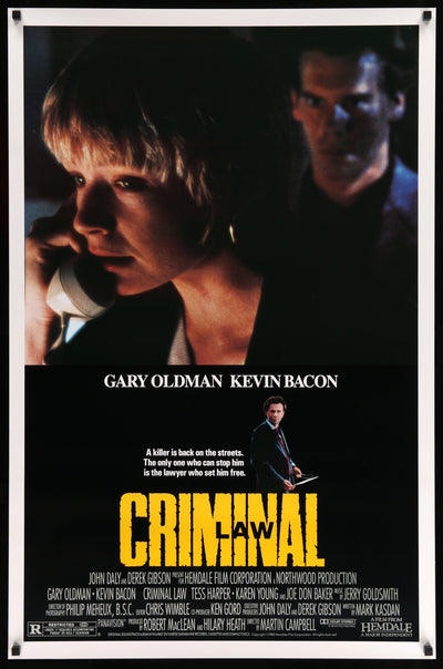 Criminal Law (1988) Original One-Sheet Movie Poster - Original Film Art ...