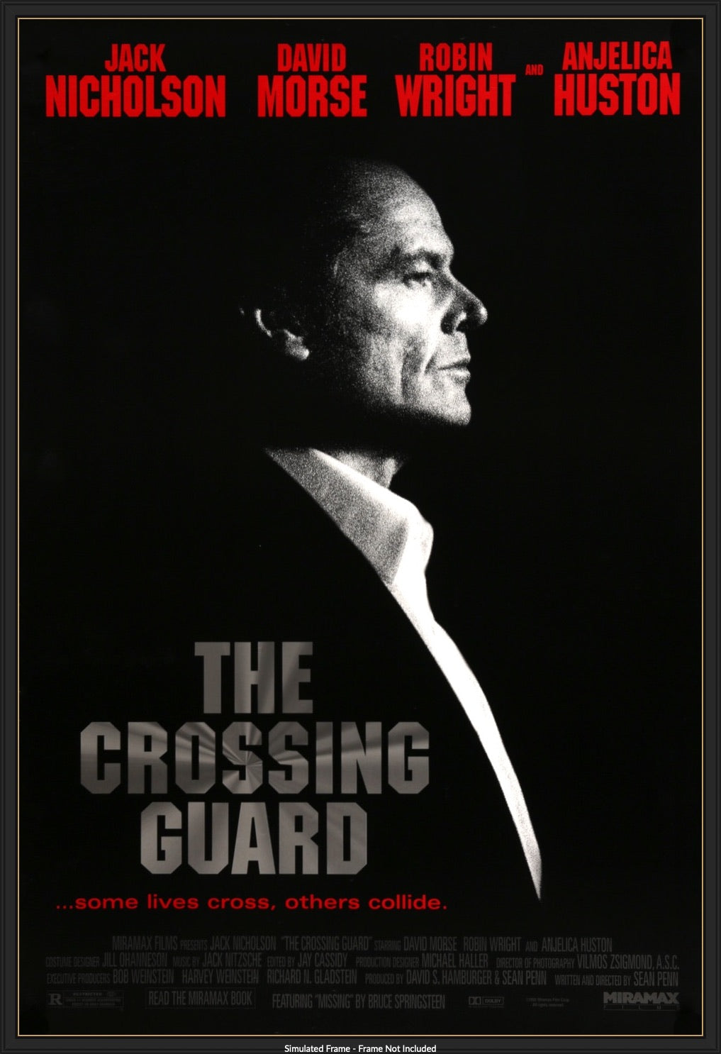 The Crossing Guard (1995) Original One-Sheet Movie Poster - Original ...