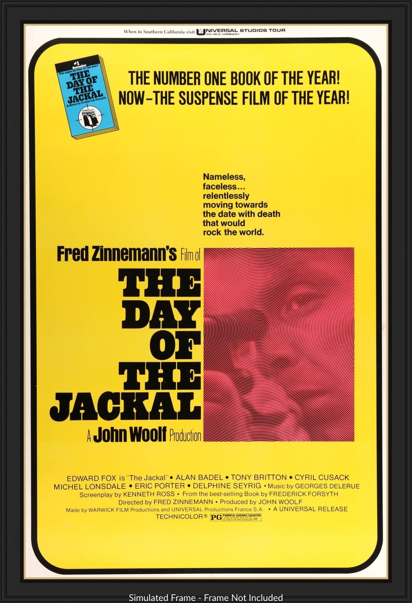 The Day of the Jackal (1973) Original Forty by Sixty Movie Poster ...