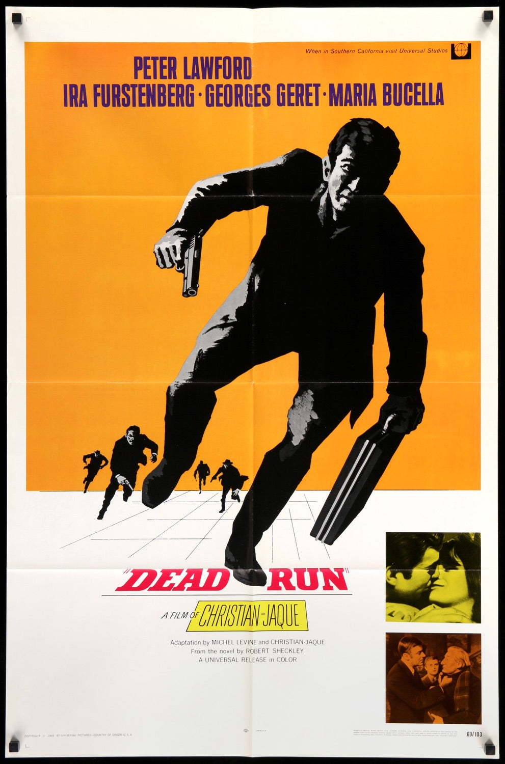 Dead Run (1969) Original One-Sheet Movie Poster - Original Film Art ...