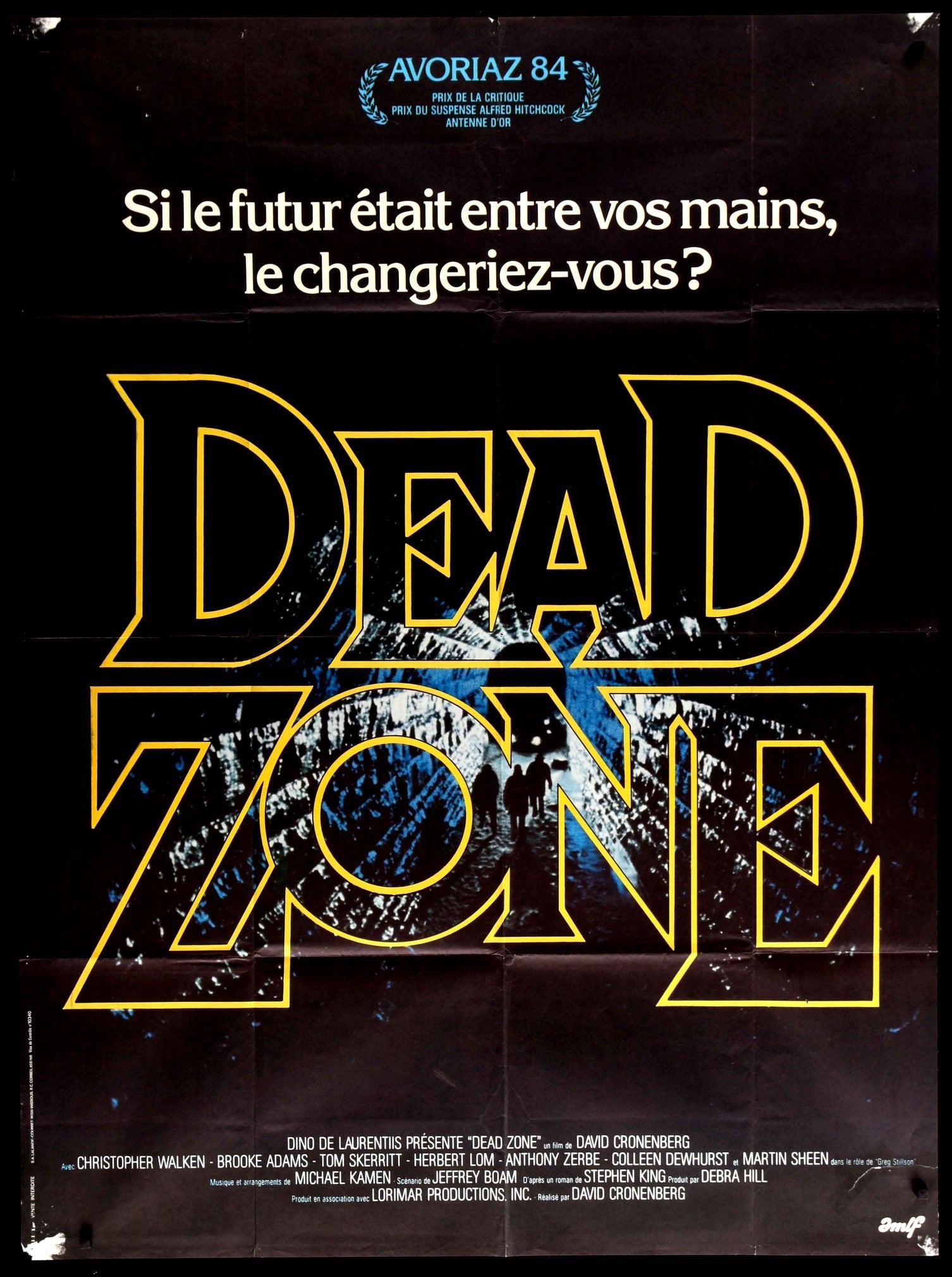 The Dead Zone (1983) Original French Grande Movie Poster - Original ...