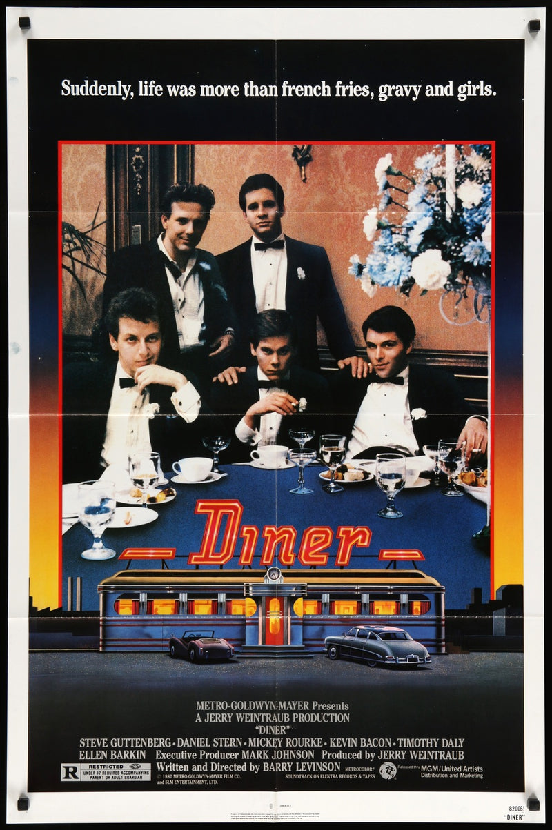 Diner (1982) Original One Sheet Movie Poster - Original Film Art ...