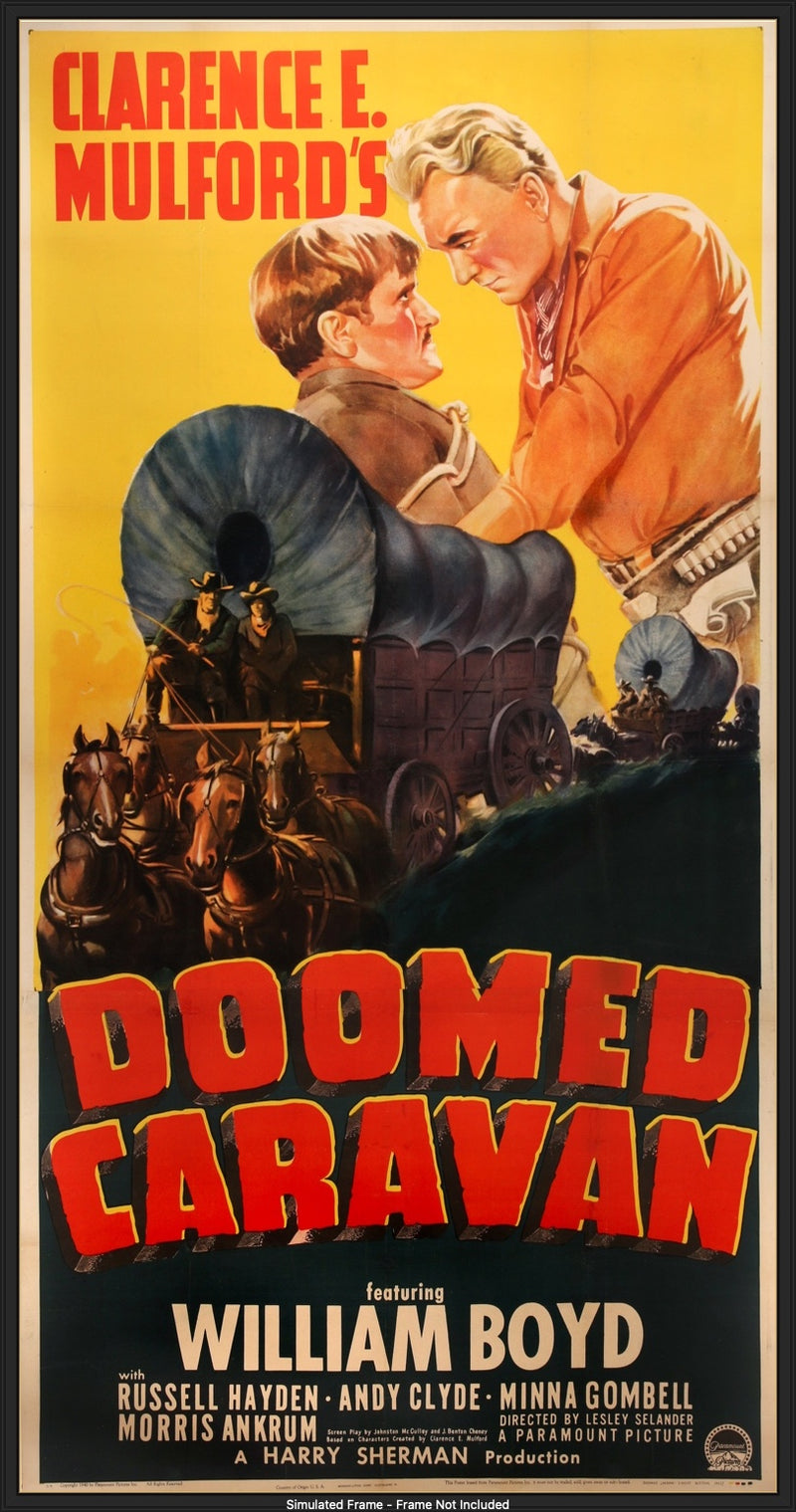 Doomed Caravan (1941) Original Three Sheet Movie Poster - Original Film ...