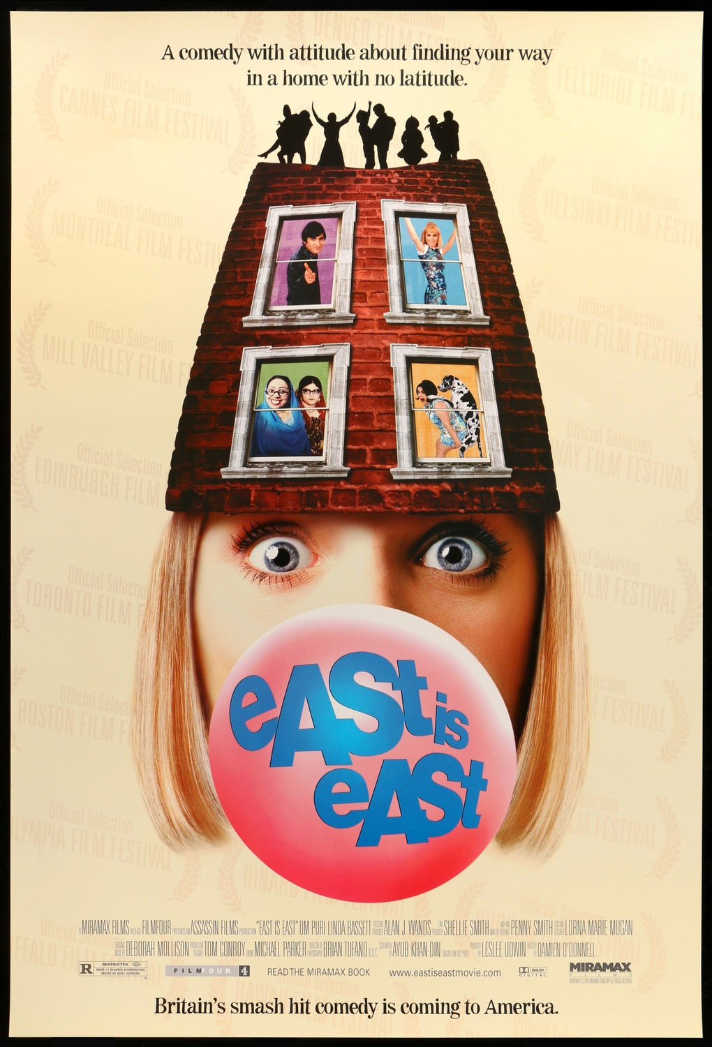 East is East (1999) Original One-Sheet Movie Poster - Original Film Art ...
