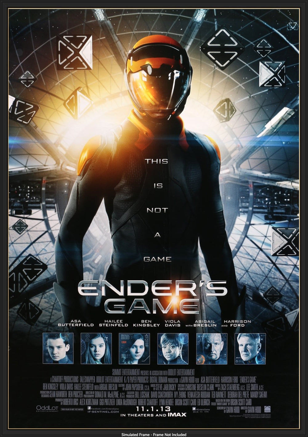 Ender's Game (2013) Original One-Sheet Movie Poster - Original Film Art ...