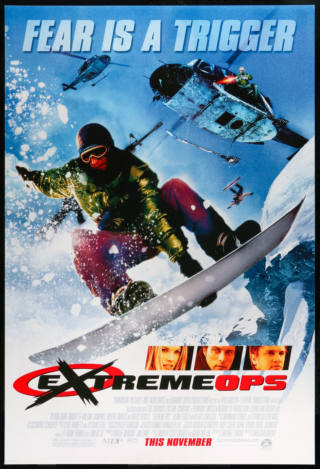 Extreme Ops (2002) Original One-Sheet Movie Poster - Original Film Art ...