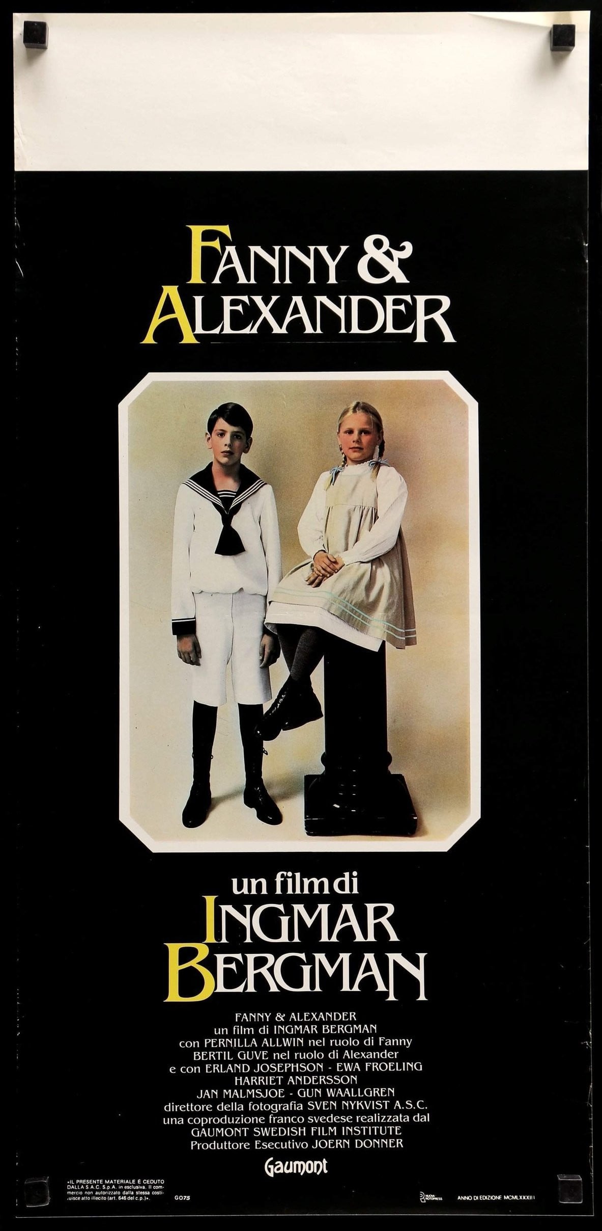 Fanny and Alexander (1982) Original Italian Movie Poster - Original ...