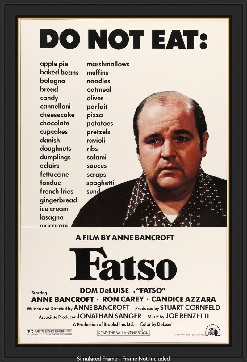 Fatso (1980) Original Thirty by Forty Movie Poster - Original Film Art ...