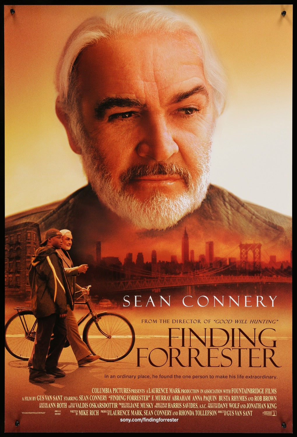 Finding Forrester (2000) Original One-Sheet Movie Poster - Original ...