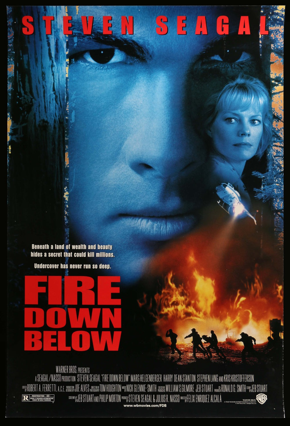 Fire Down Below (1997) Original One-Sheet Movie Poster - Original Film ...