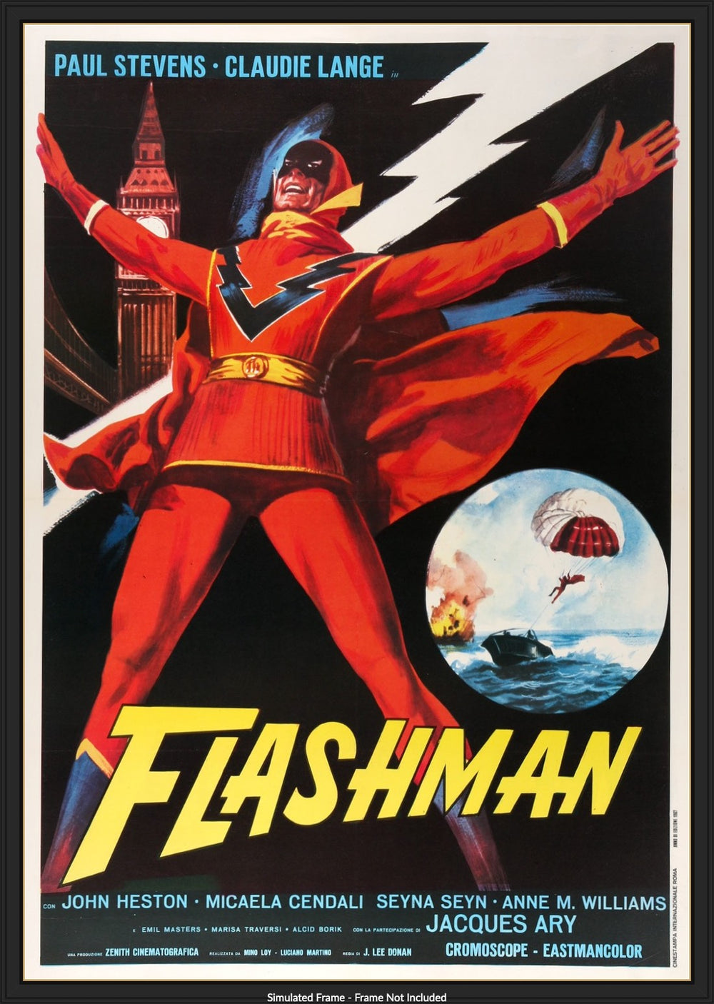 Flashman (1967) Original Italian 2 Fogli Movie Poster - Original Film ...