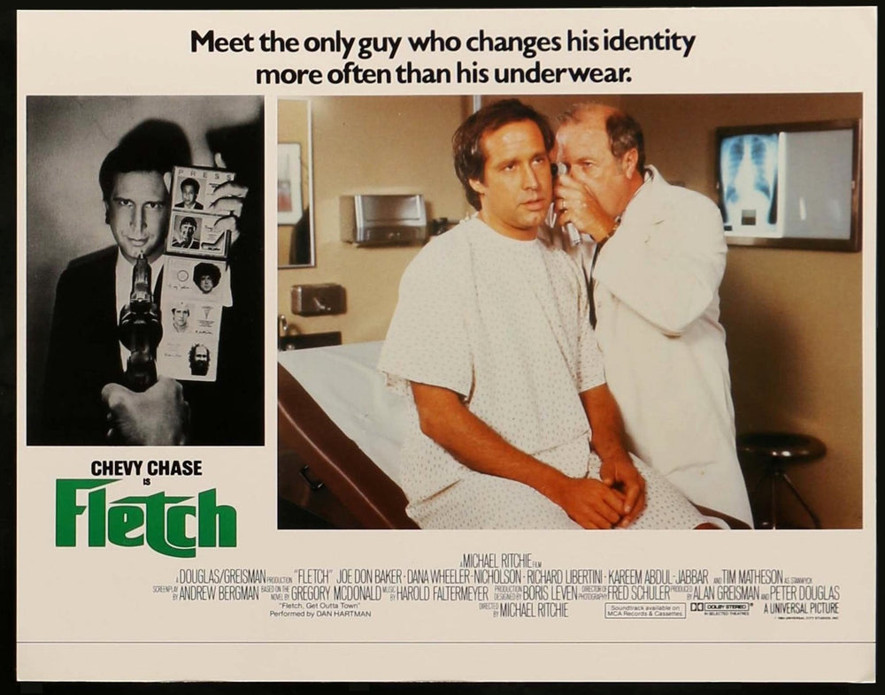 Fletch (1985) Original Lobby Card Movie Poster - Original Film Art ...