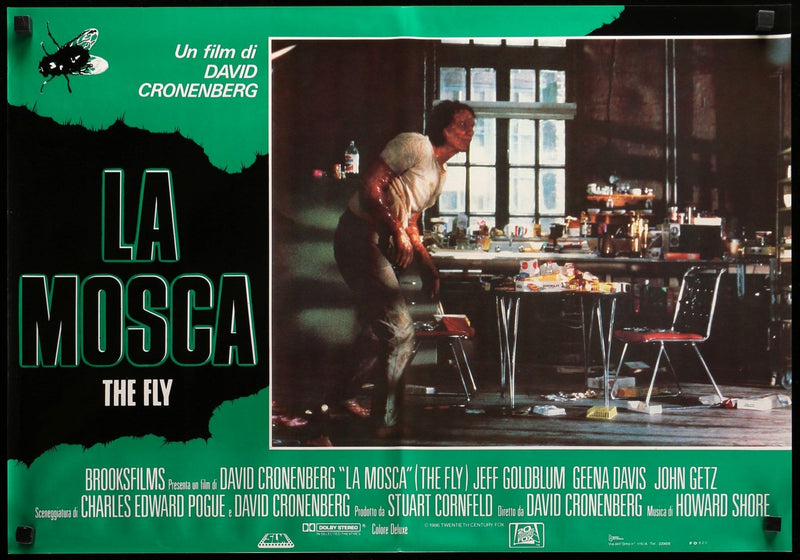The Fly (1986) Original Italian Movie Poster - Original Film Art ...