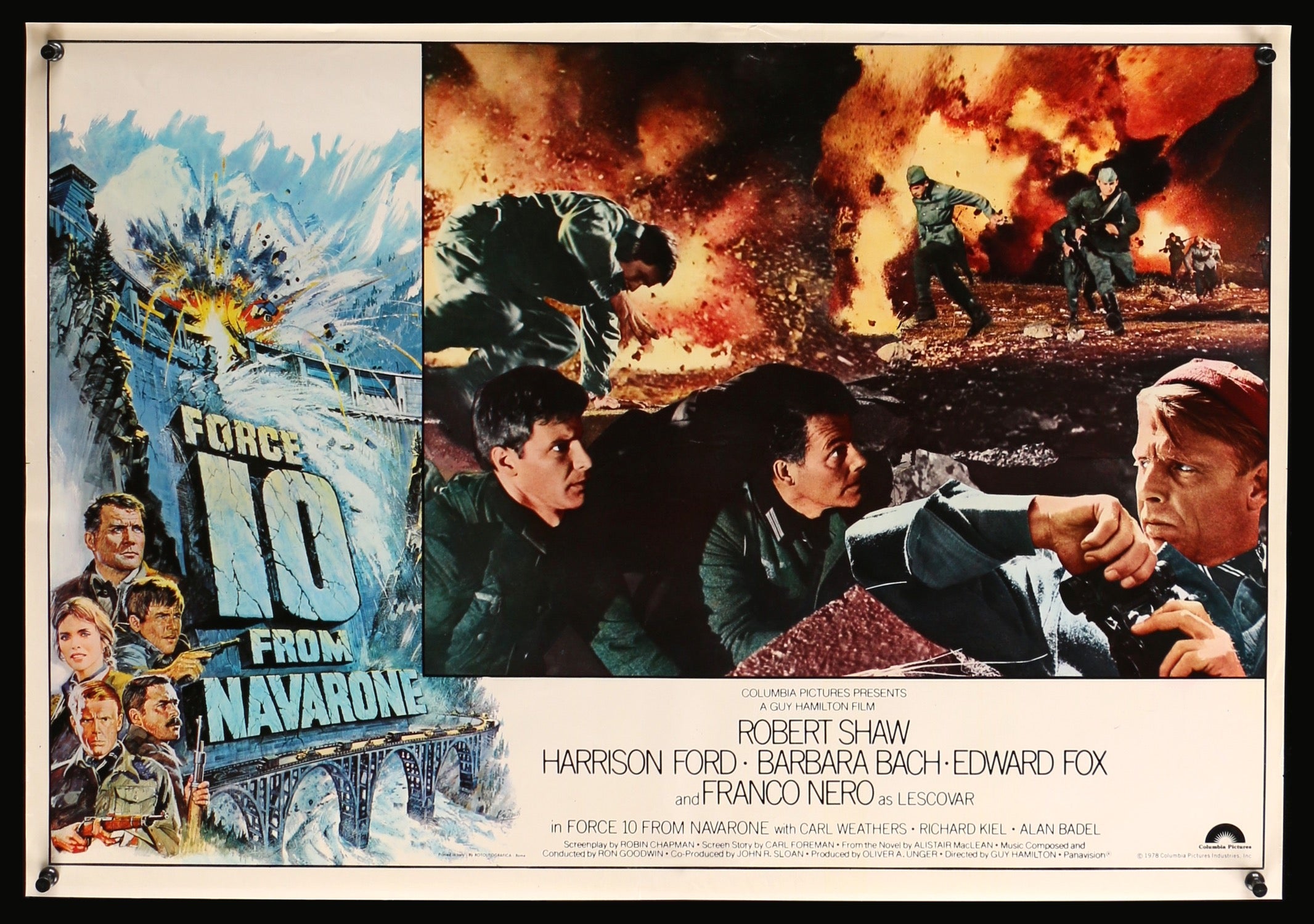 Force 10 From Navarone Poster