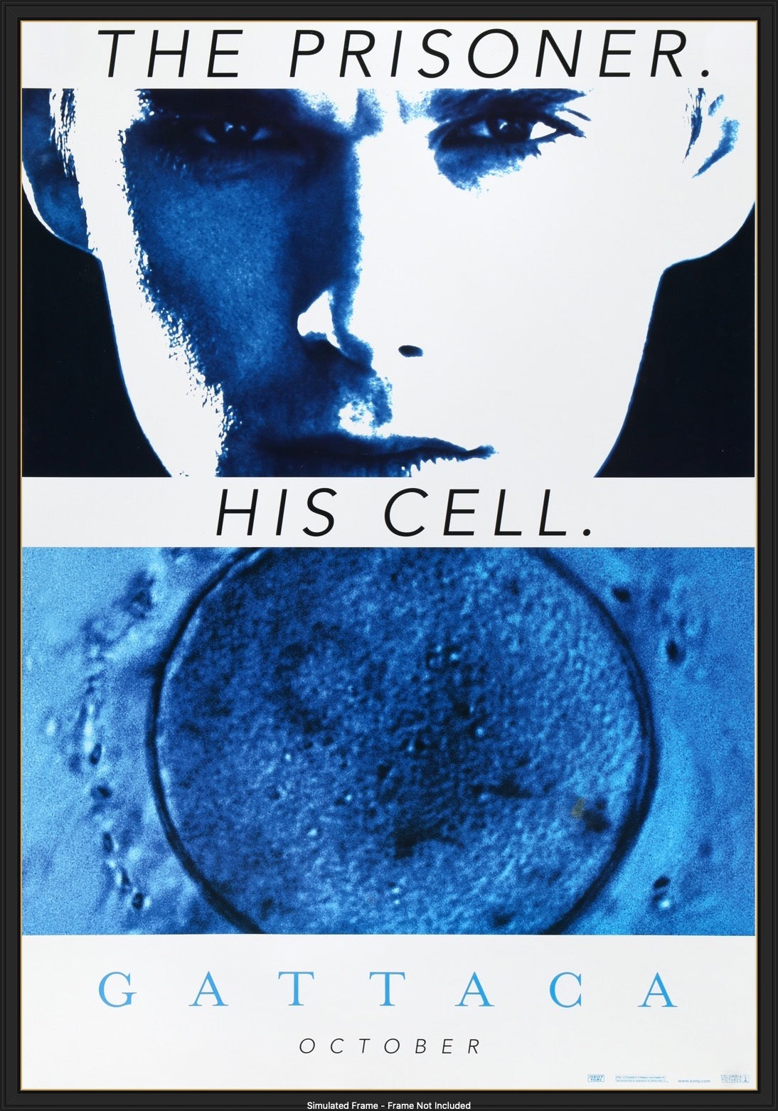 Gattaca (1997) Original Teaser One-Sheet Movie Poster - Original Film ...