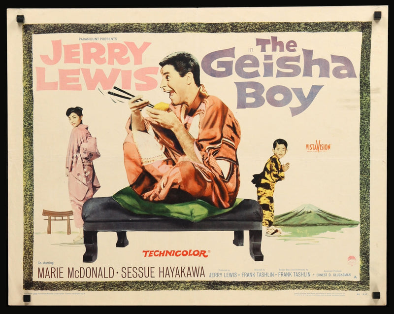 The Geisha Boy (1958) Original Half Sheet Movie Poster - Original Film ...