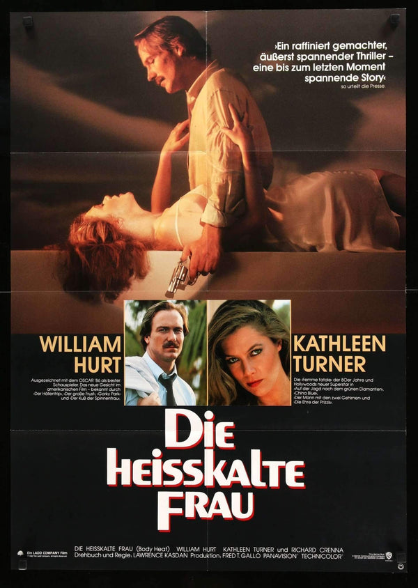 Body Heat (1981) Original R1986 German A1 Movie Poster - Original Film ...