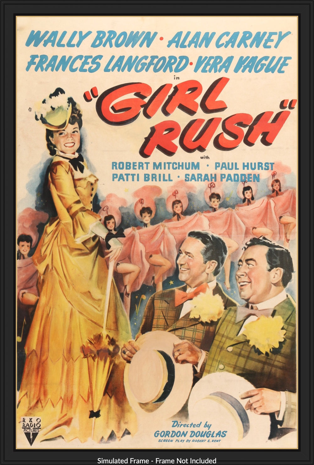 Girl Rush (1944) Original One-Sheet Movie Poster - Original Film Art ...