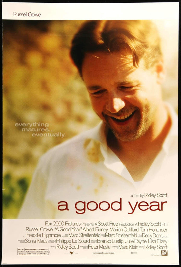A Good Year (2006) One-Sheet Movie Poster - Original Film Art - Vintage ...