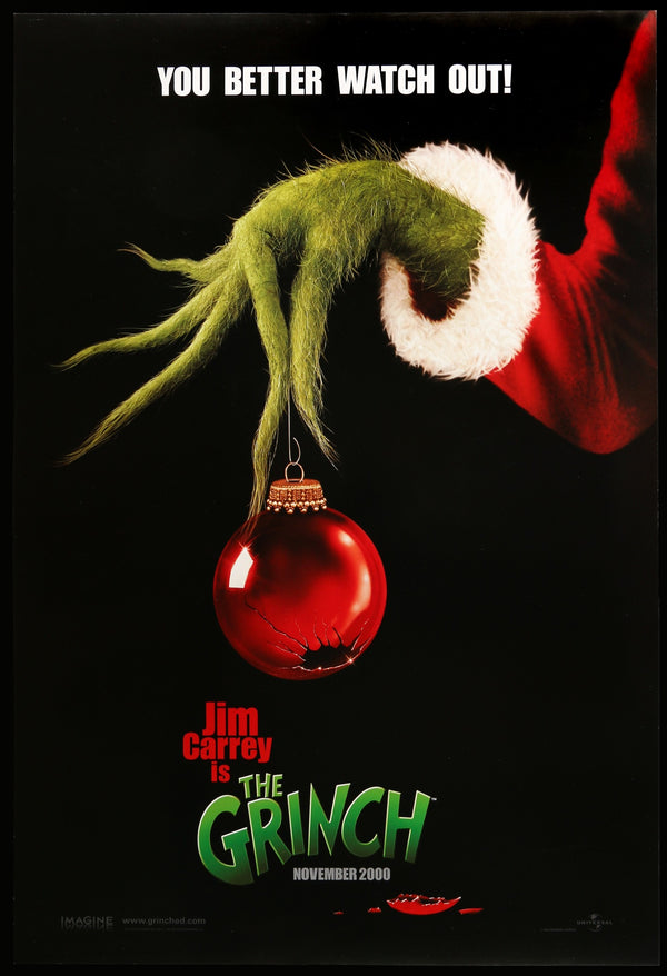 How the Grinch Stole Christmas (2000) Original One-Sheet Movie Poster ...