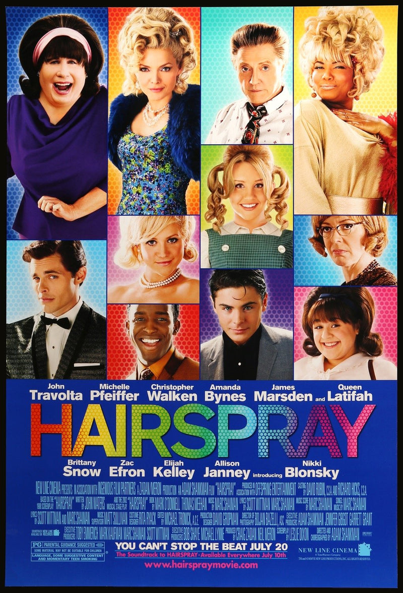 Hairspray (2007) Original One-Sheet Movie Poster - Original Film Art ...