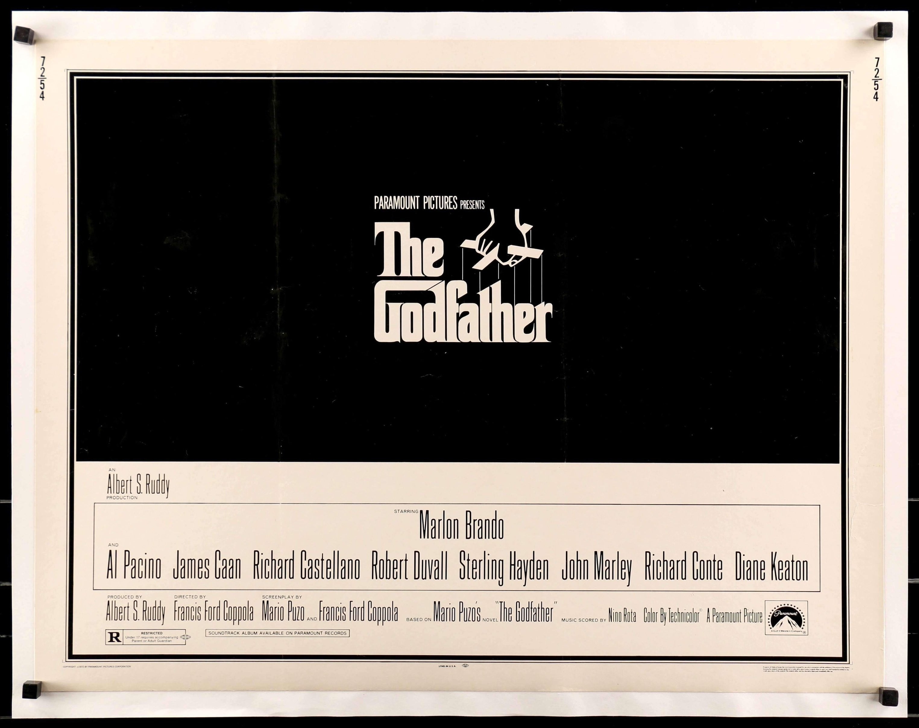 Godfather Original Movie Poster