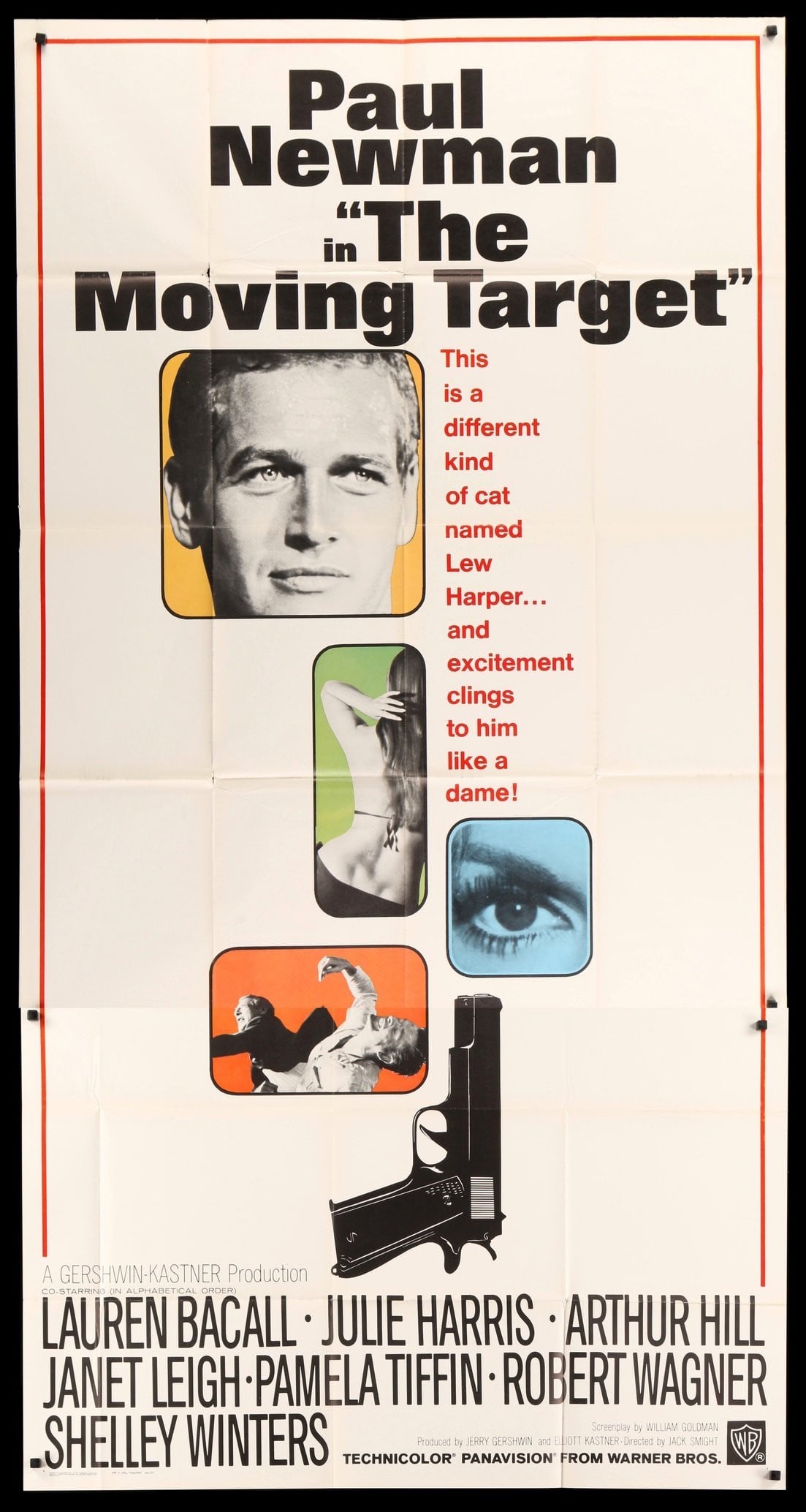 Harper (1966) Original Three Sheet Movie Poster - Original Film Art ...