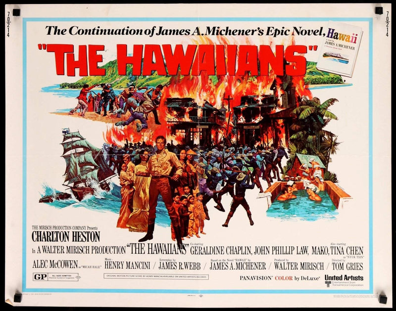 The Hawaiians (1970) Original Half-Sheet Movie Poster - Original Film ...