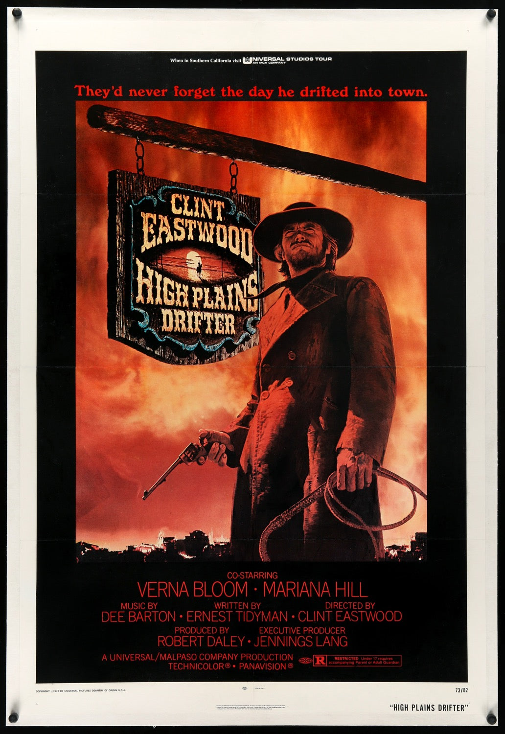 High Plains Drifter Movie Poster