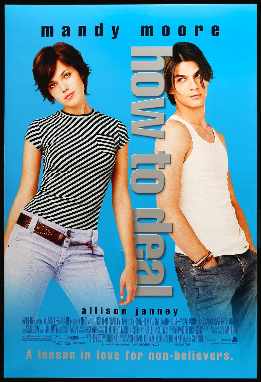 How to Deal (2003) Original One-Sheet Movie Poster - Original Film Art ...