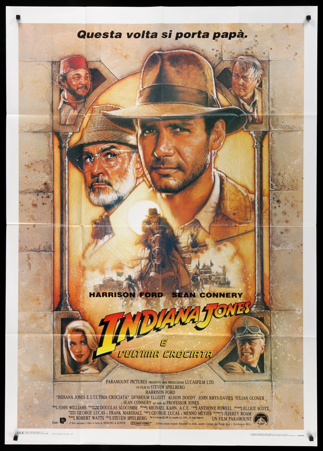 indiana jones film poster