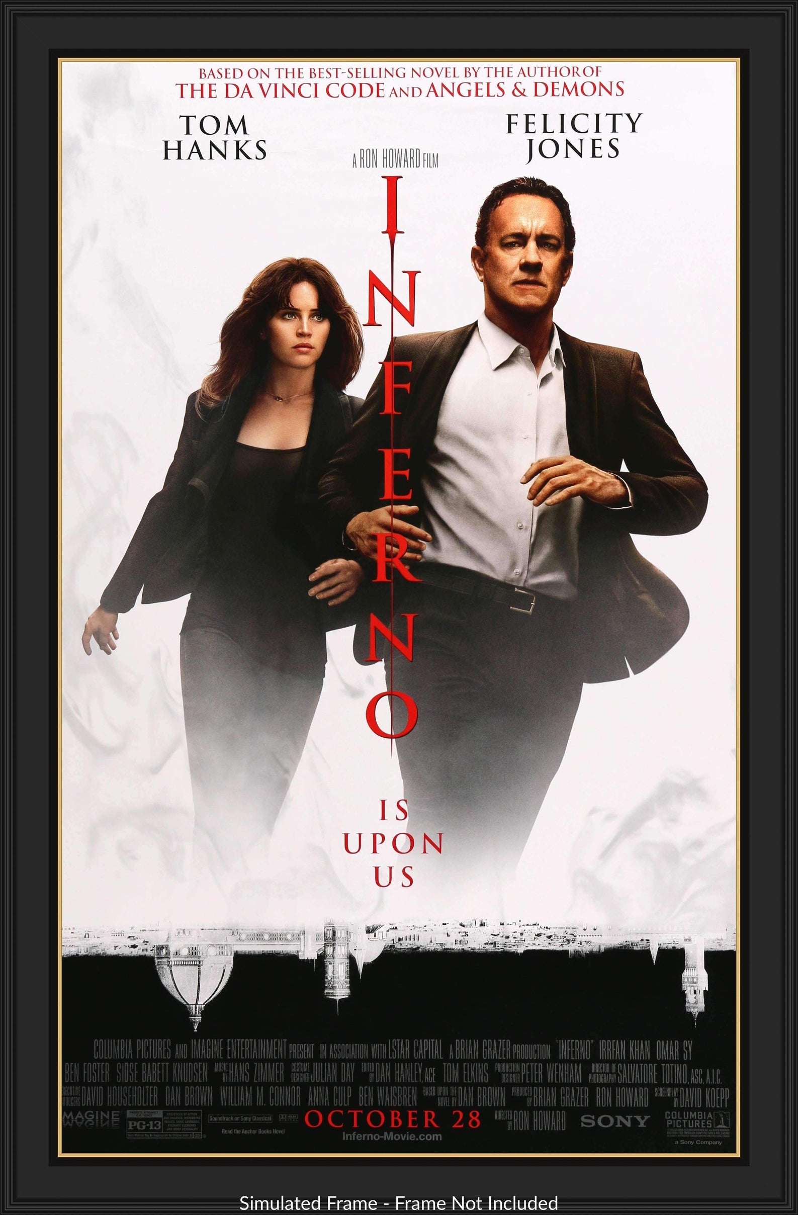 Inferno (2016) Original One-Sheet Movie Poster - Original Film Art ...