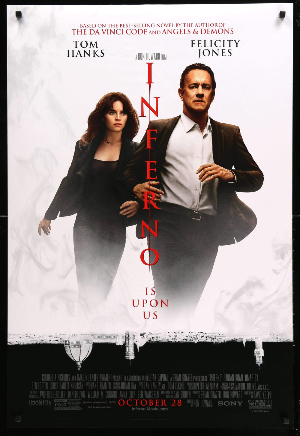 Inferno (2016) Original One-Sheet Movie Poster - Original Film Art ...