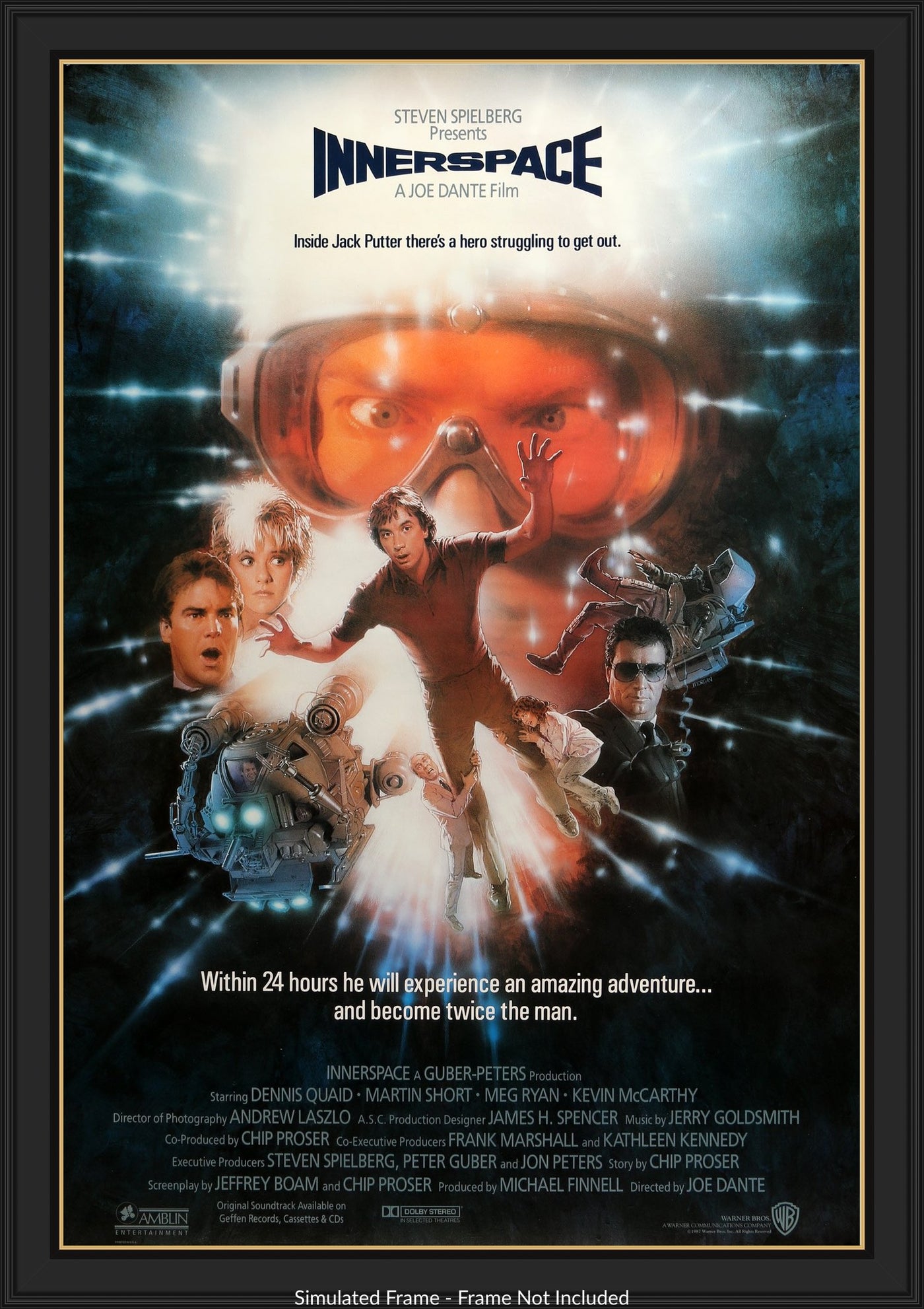Innerspace (1987) Original One-Sheet Movie Poster - Original Film Art ...