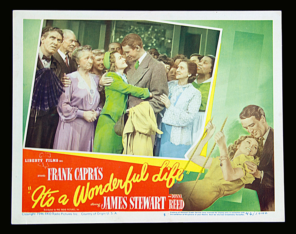 It's a Wonderful Life (1946) Original Lobby Card Movie Poster ...