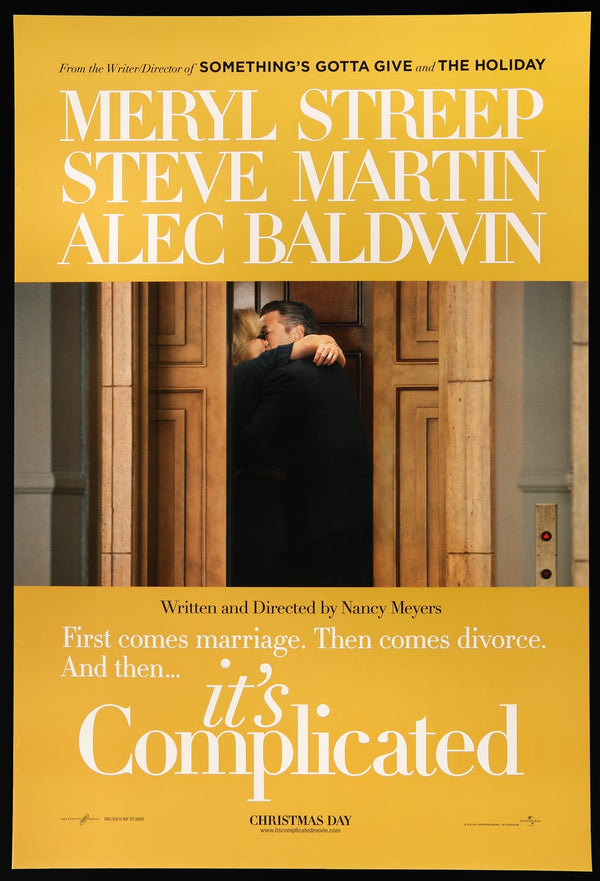 It's Complicated (2009) Original One-Sheet Movie Poster - Original Film ...