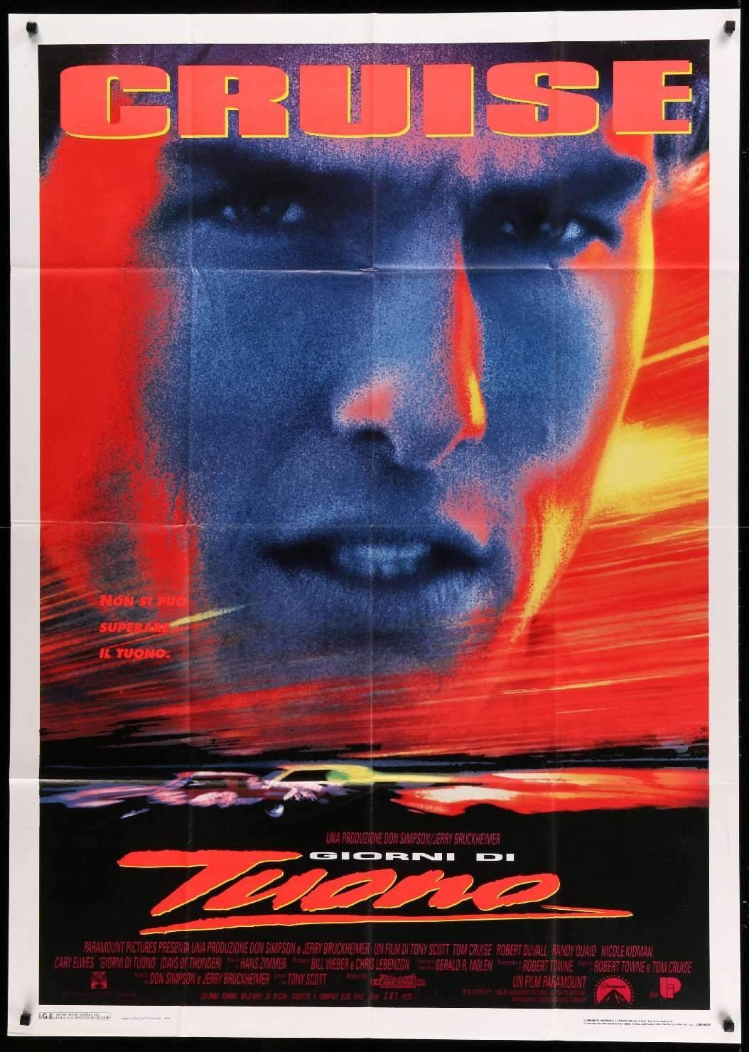 Days Of Thunder Poster