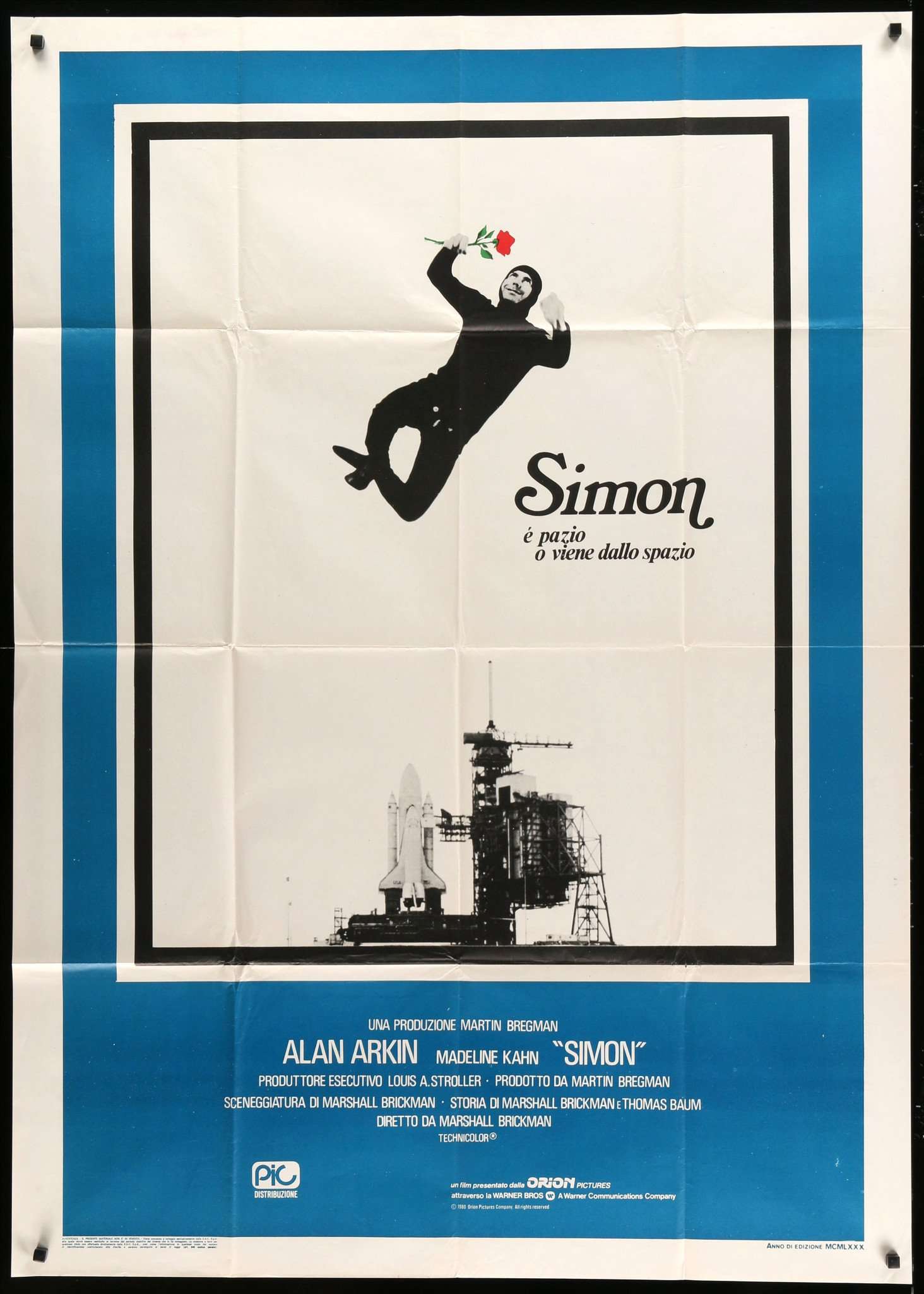 Simon (1980) Original Italian 2 Fogli Movie Poster - 39" x 55 ...