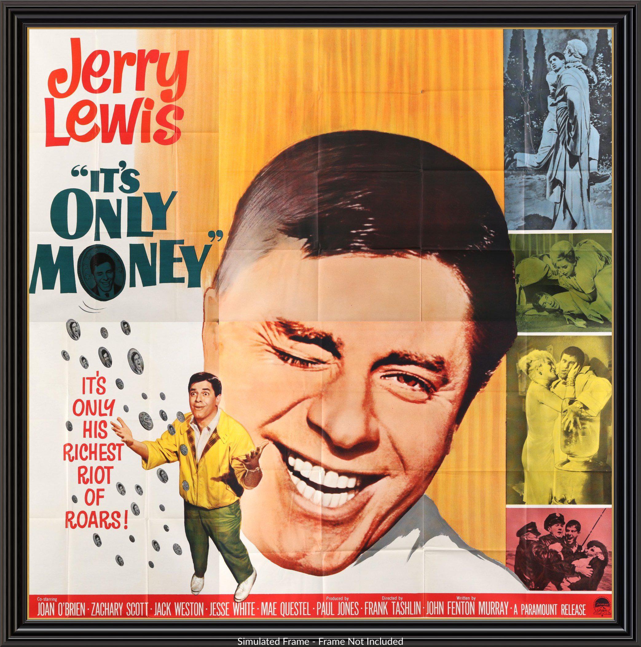 It's Only Money (1962) Original Six Sheet Movie Poster - Original Film Art - Vintage Movie Posters