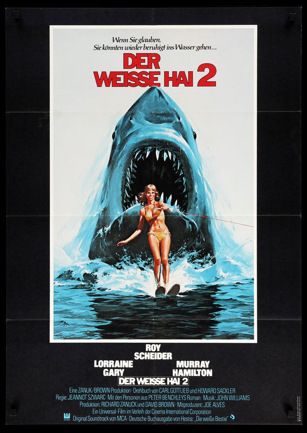 Original Jaws 2 Movie Poster
