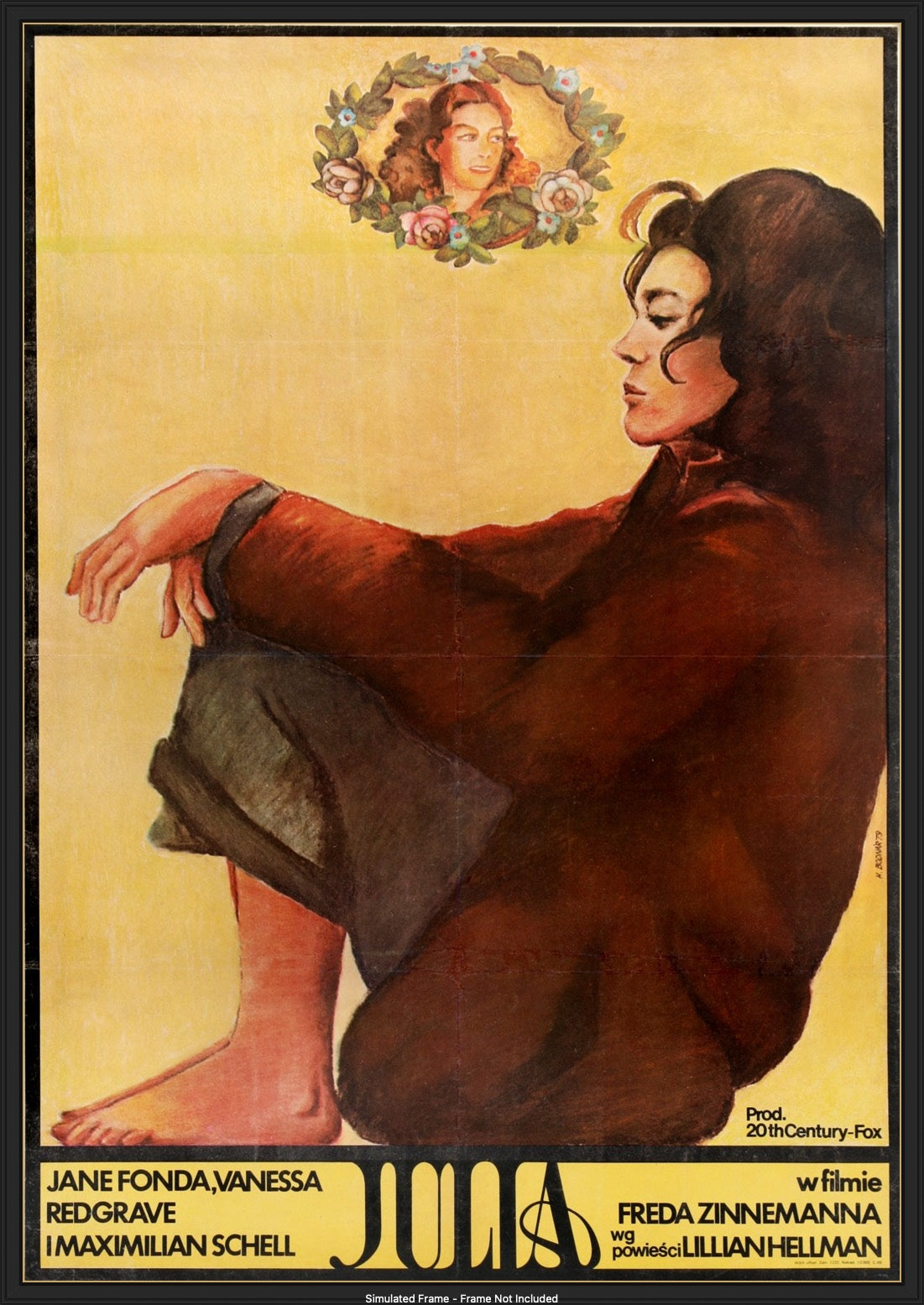 Julia (1977) Original Linen-Backed Polish Movie Poster - Original Film ...