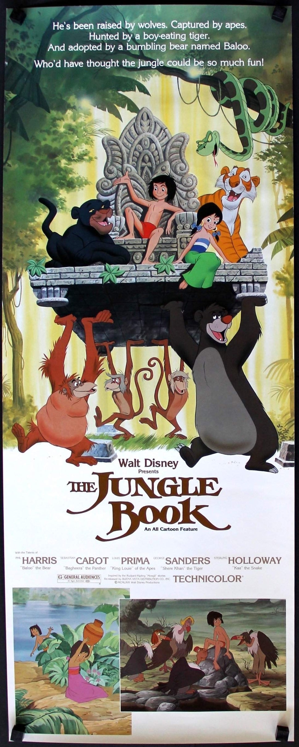The Jungle Book 1967 Poster