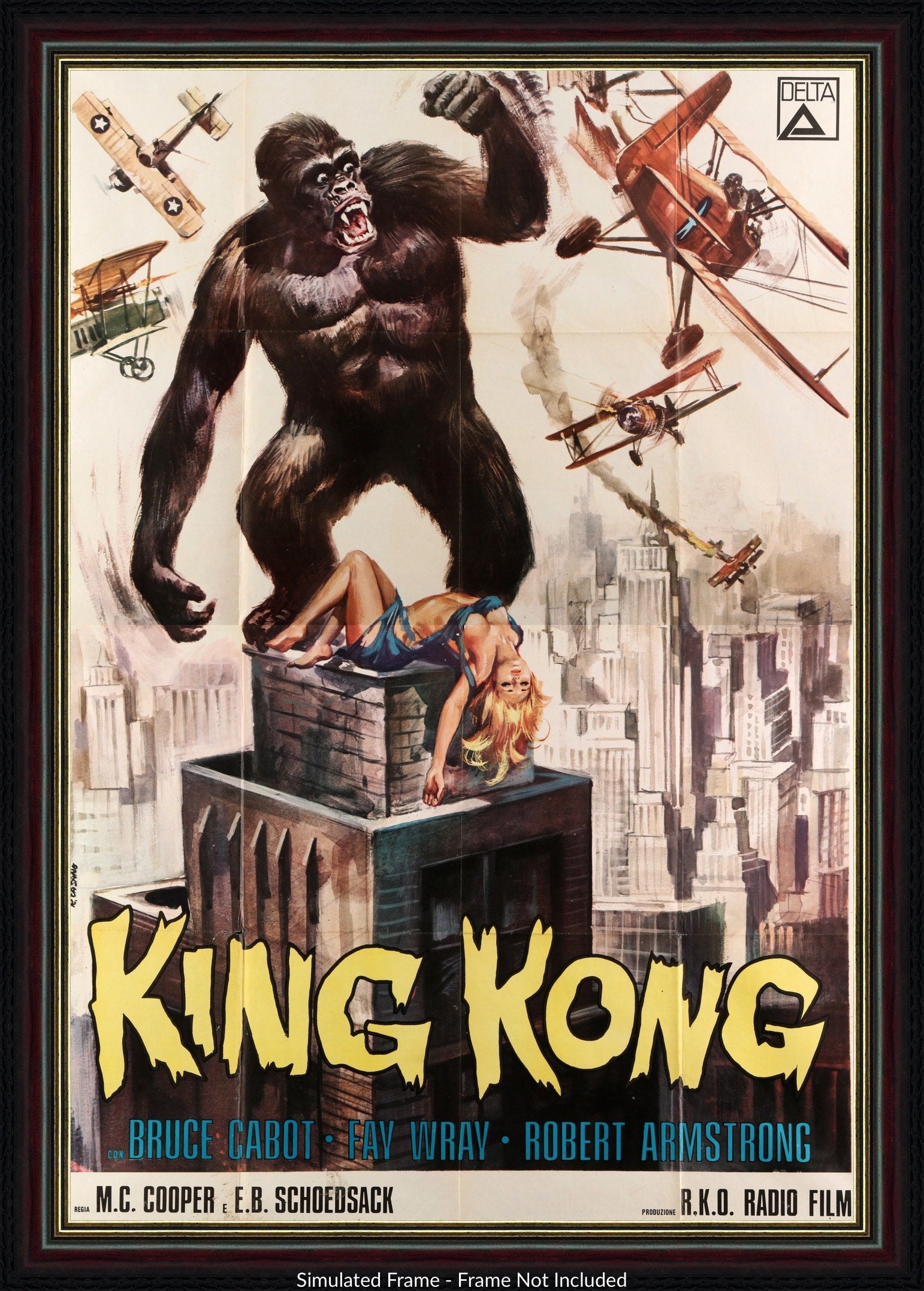 Original King Kong Movie Poster 1933