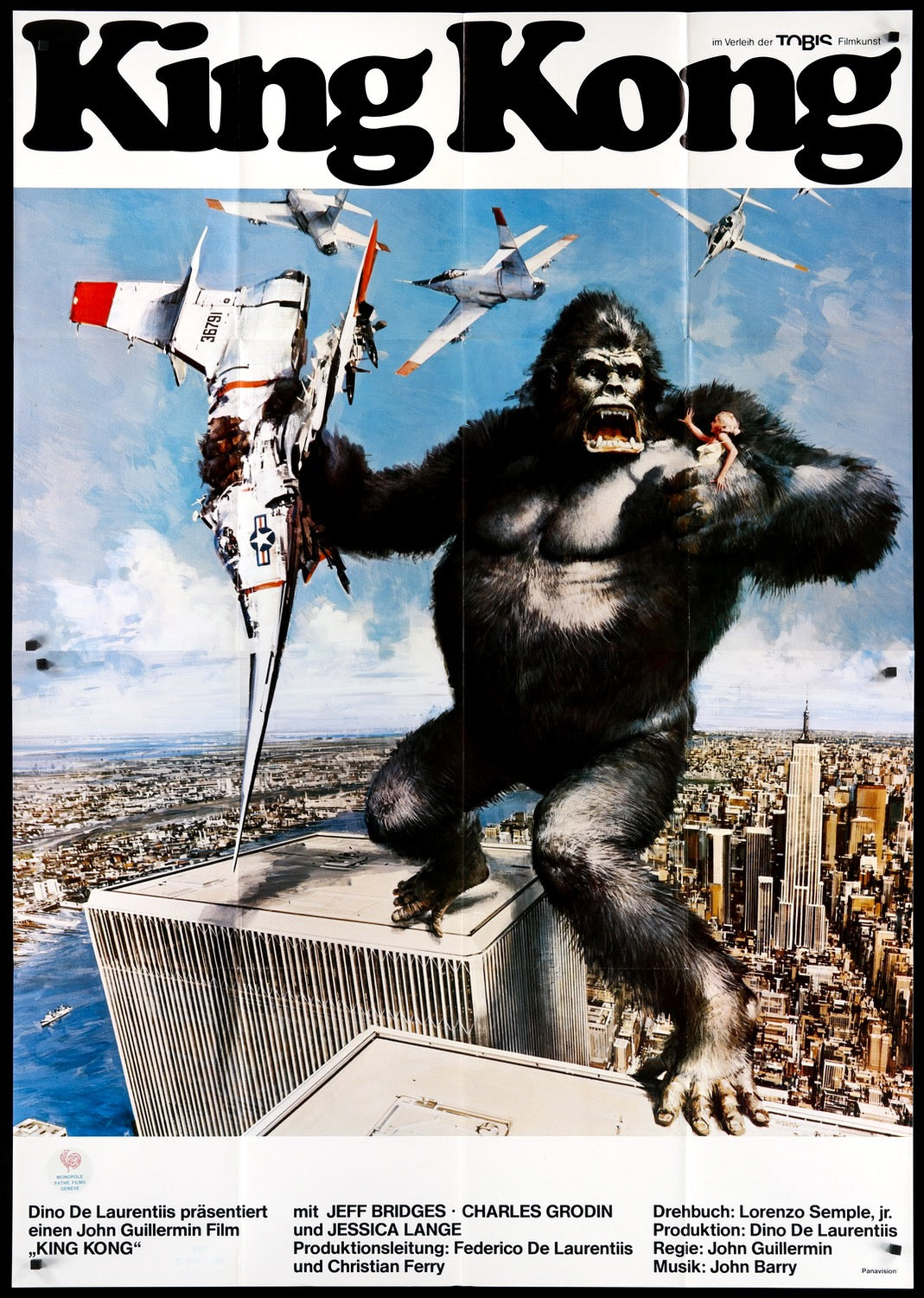 King Kong 1976 Poster