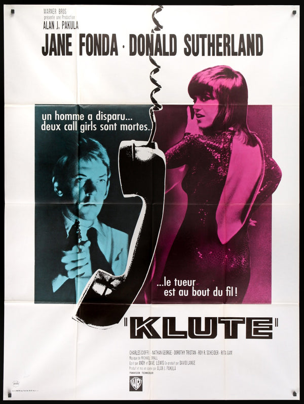 Klute (1971) Original French Grande Movie Poster - Original Film Art ...