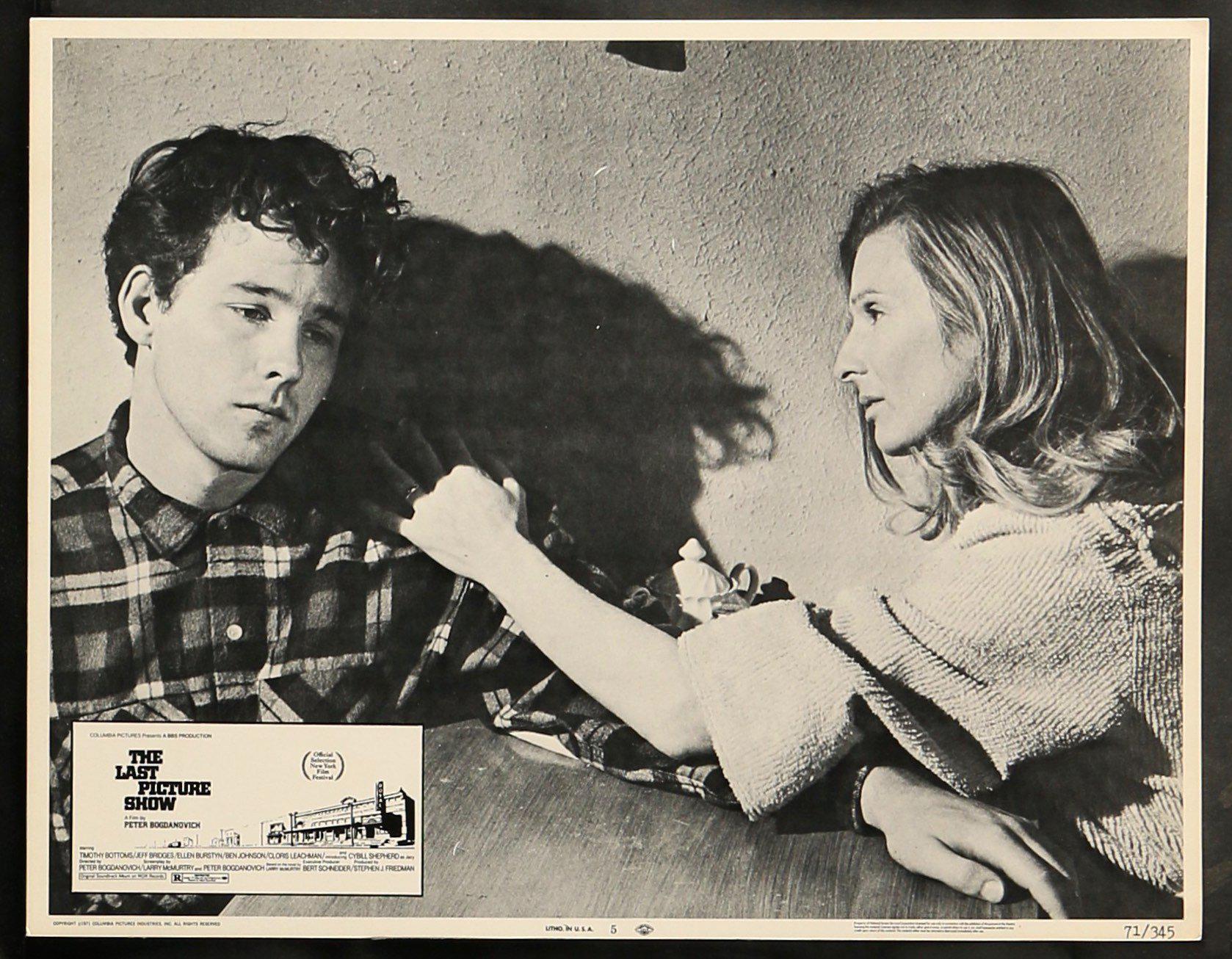 The Last Picture Show (1971) Original Lobby Card Movie Poster ...