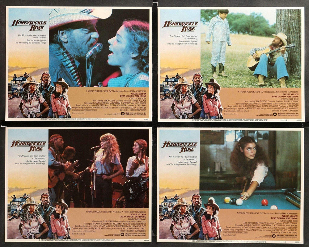 Honeysuckle Rose (1980) 8 Lobby Cards (11" x 14") at Original Film Art ...