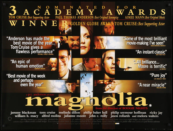 Magnolia (1999) Original British Quad Movie Poster - Original Film Art ...