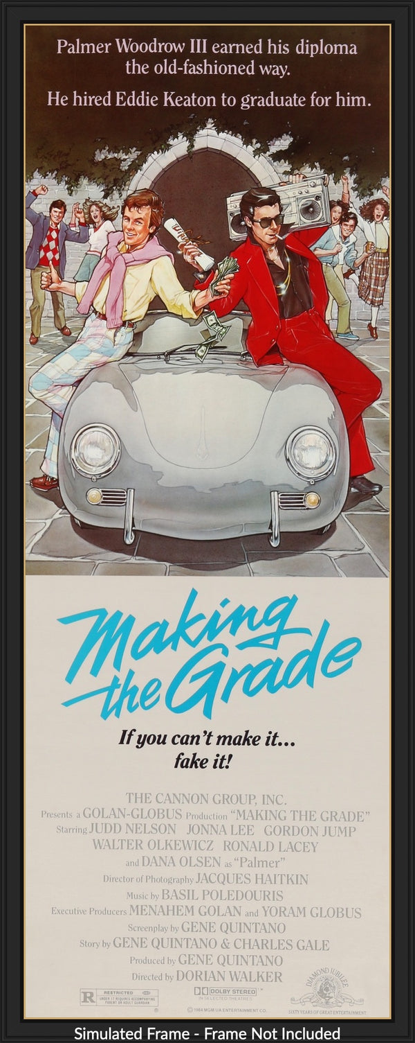 Making the Grade (1984) Original Insert Movie Poster - Original Film ...